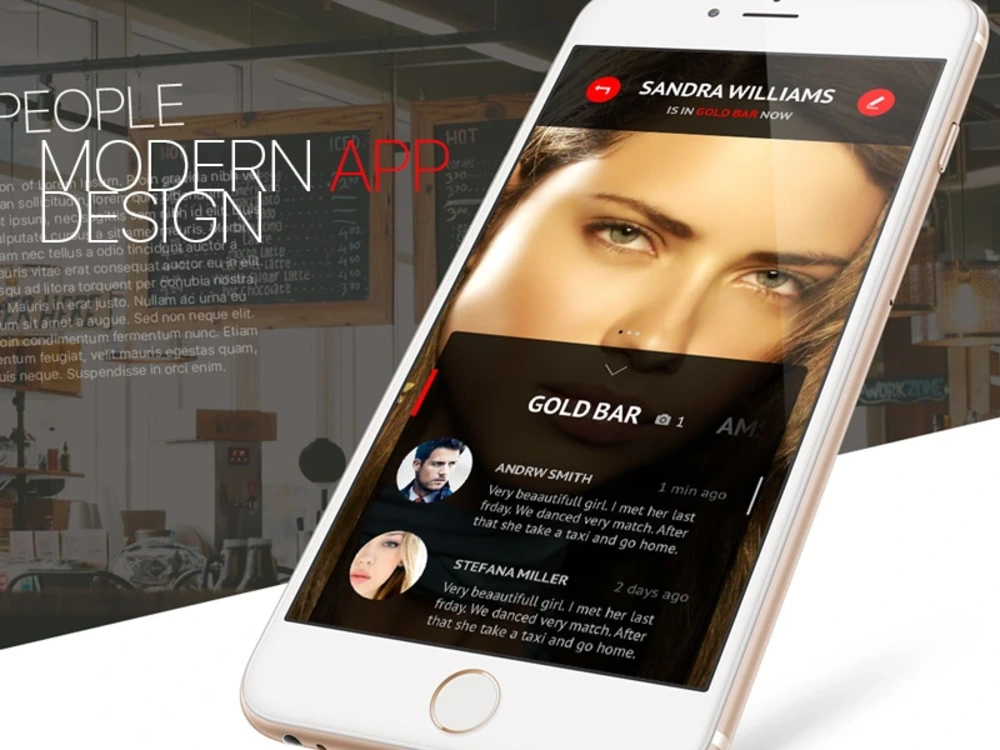A modern Mobile App UI/UX design | Upwork