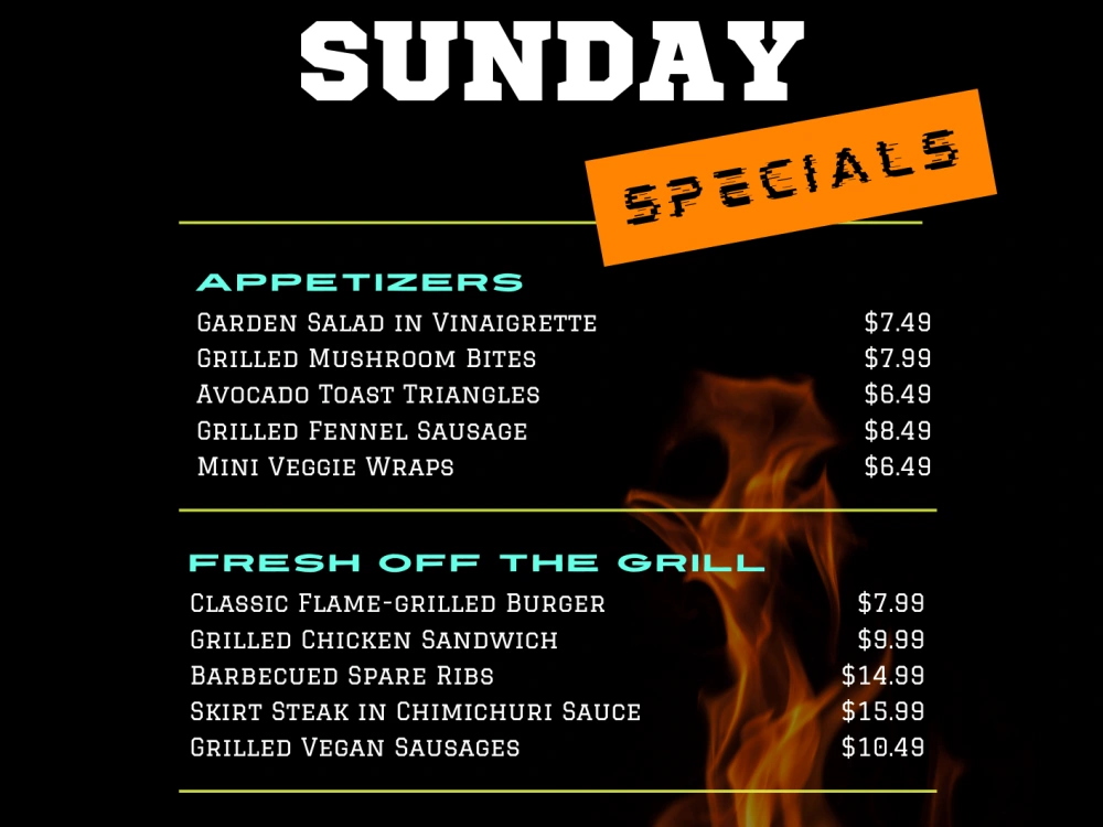 Professional restaurant Menu Design | Upwork