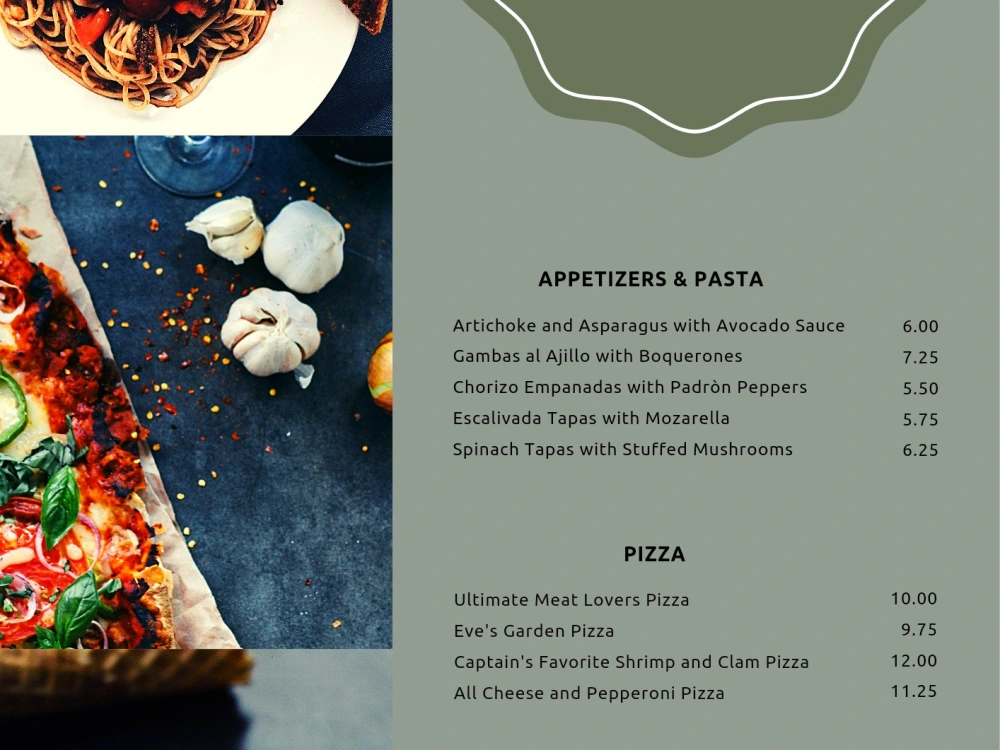 Professional restaurant Menu Design | Upwork