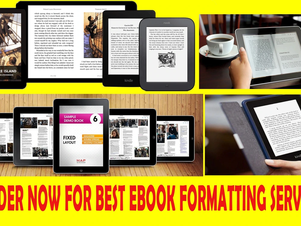 Book formatting Amazon KDP paperback, IngramSpark, epub, mobi, fixed ...