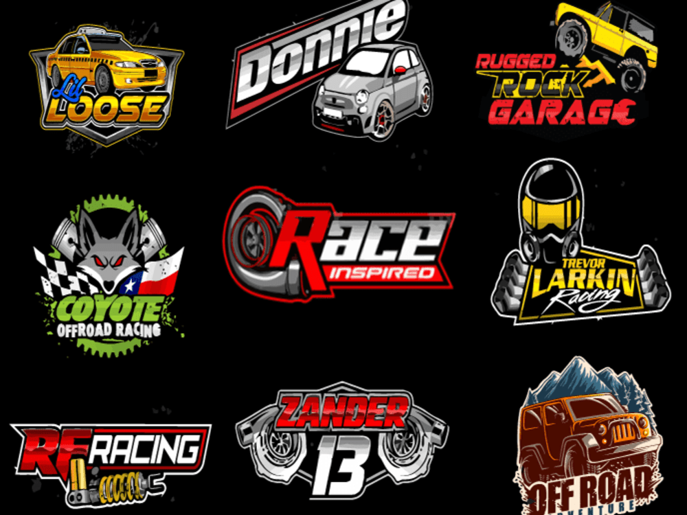 Professional racing and automotive logo design | Upwork
