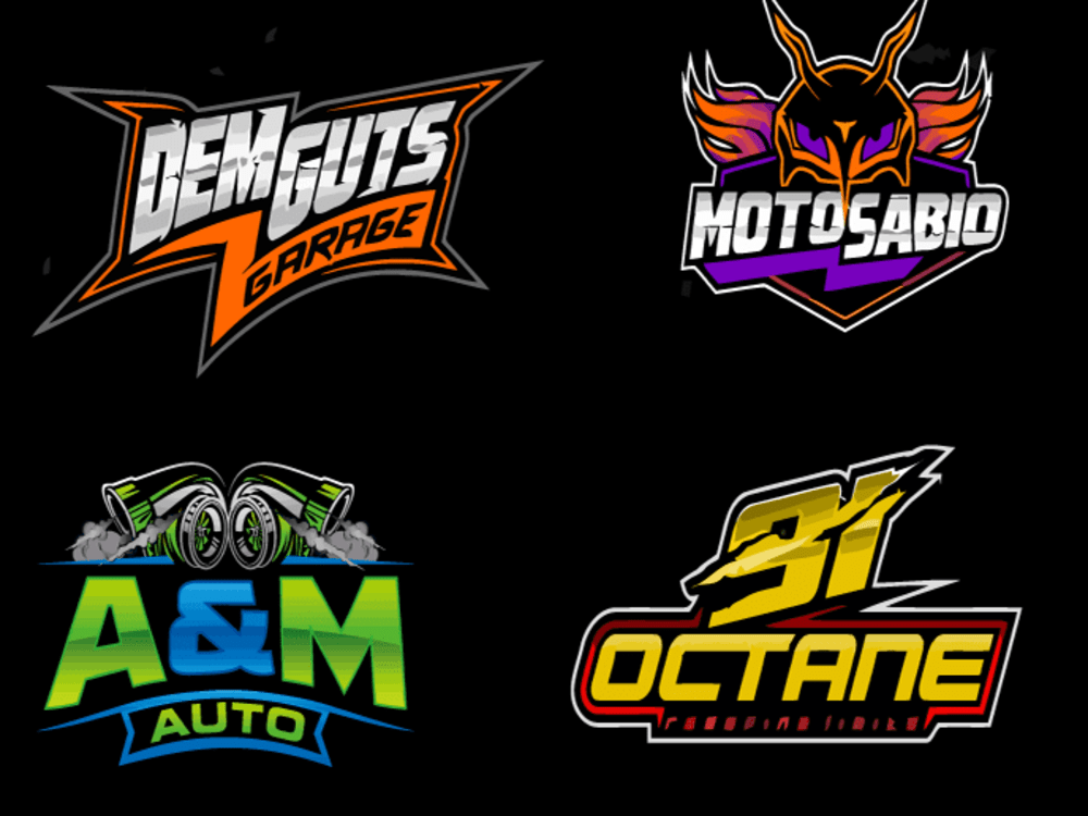 Professional racing and automotive logo design | Upwork