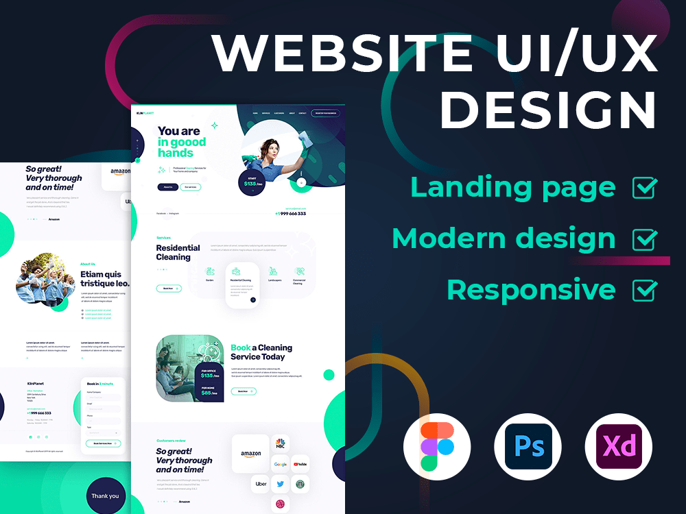 Ui ux website designer for website development and web design | Upwork