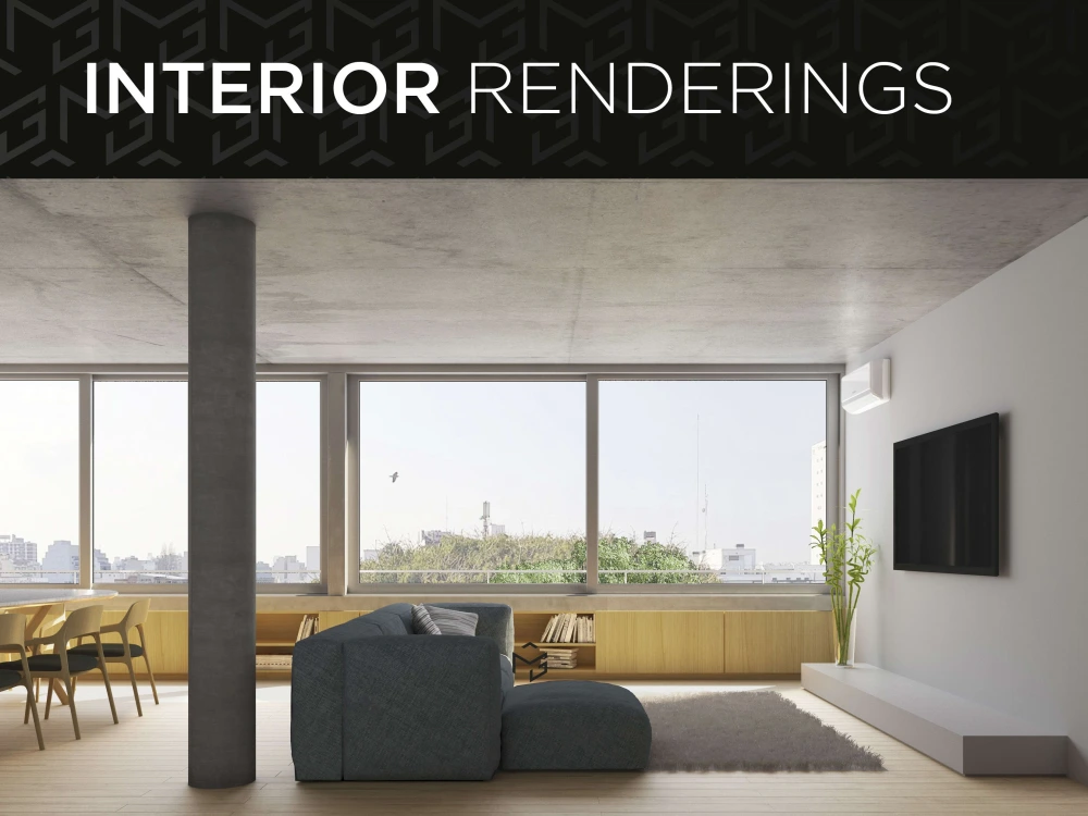 A realistic architectural rendering | Upwork