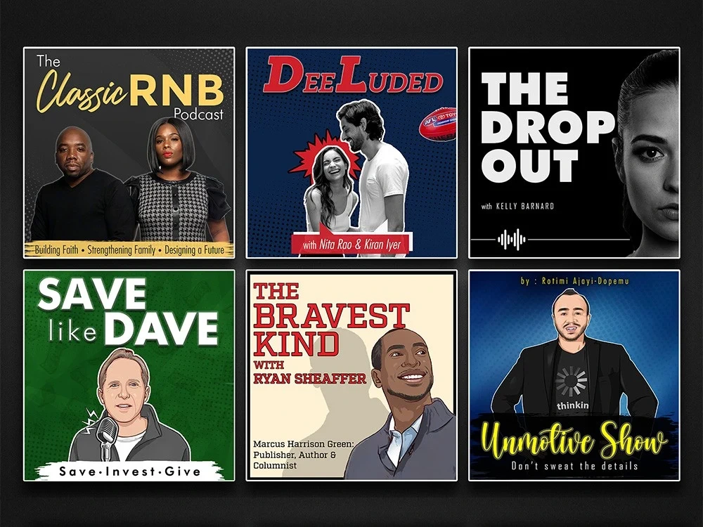 A Catchy Podcast Cover Art to Market Online & Generate Organic Traffic ...