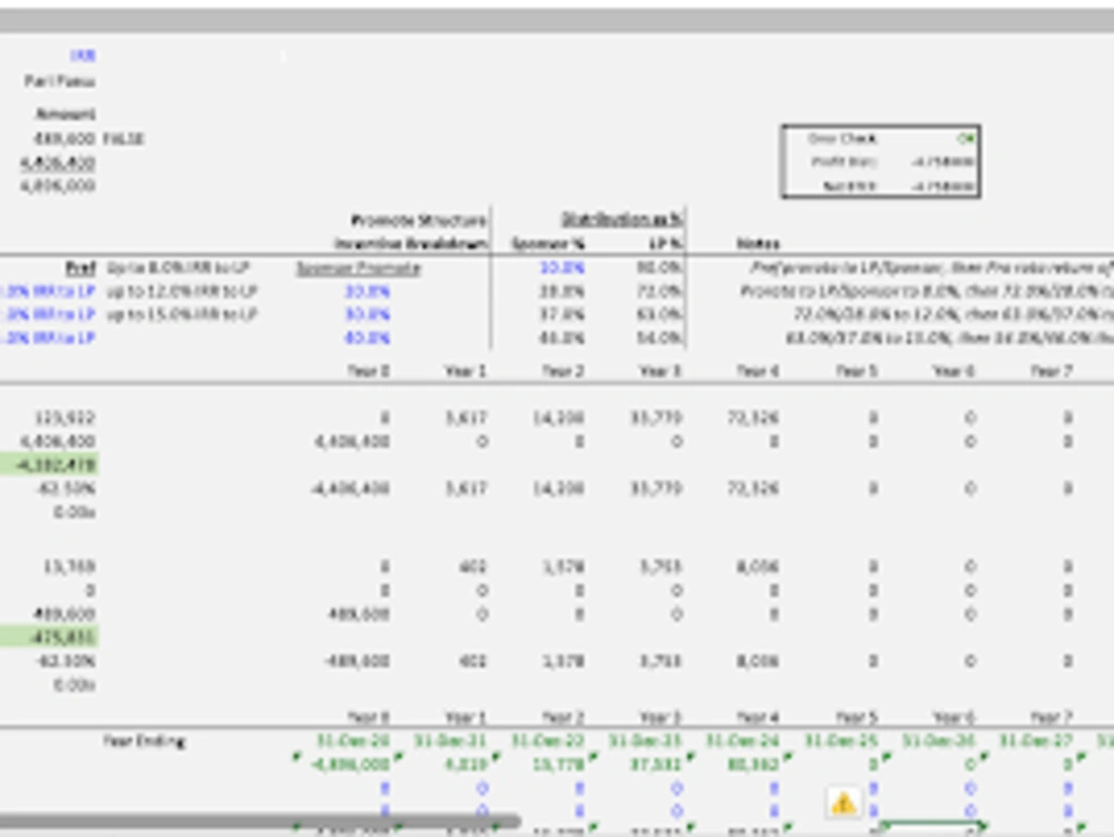 A robust and fully automated financial model | Upwork