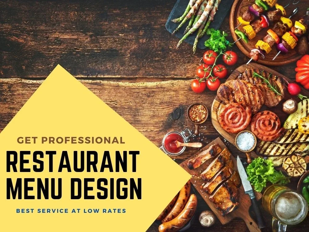 Modern Menu design for your Restaurant, Bar & Pubs | Upwork