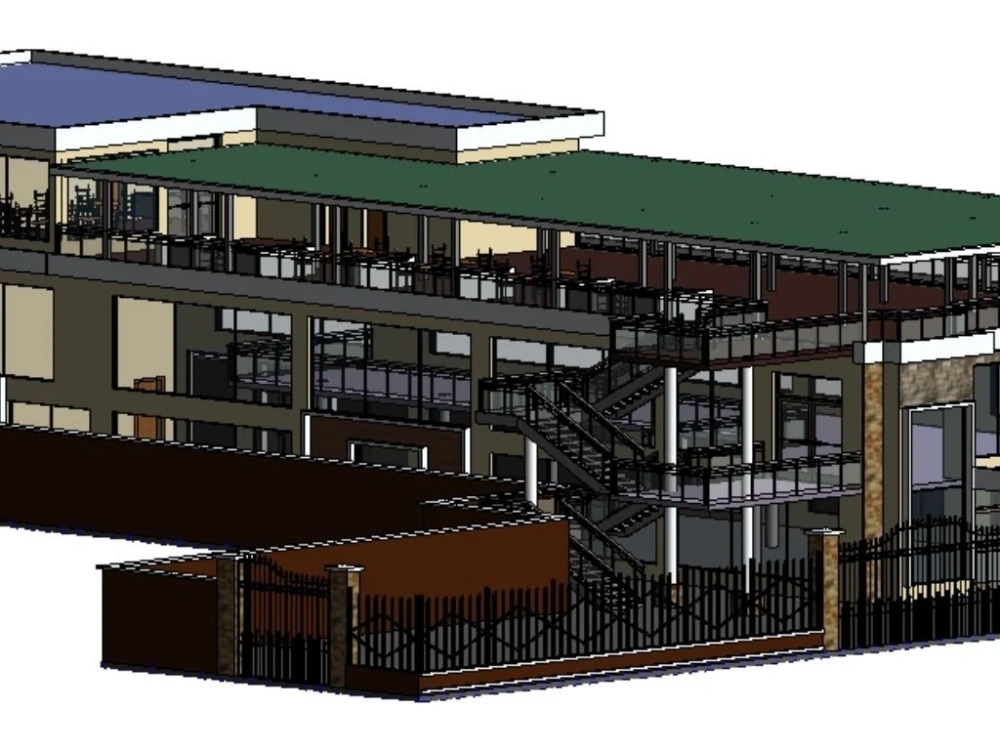 A realistic architecture 3d modeling and rendering in revit | Upwork