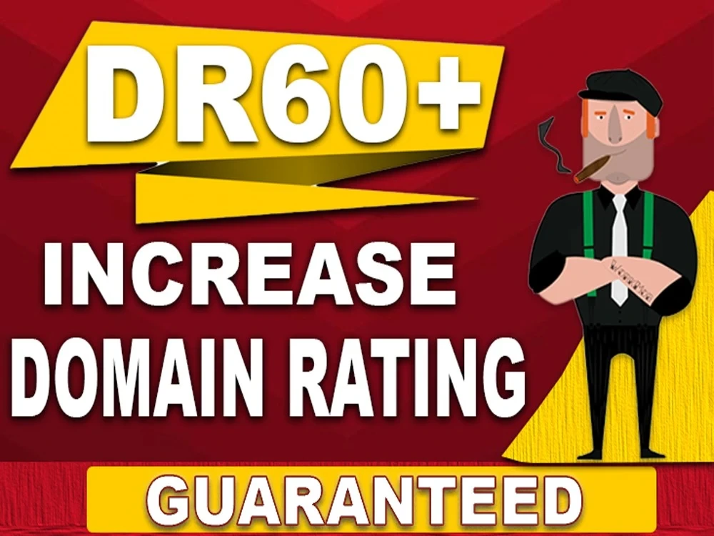 Ahrefs domain rating DR 60 plus and Increase Moz DA 50 plus | Upwork