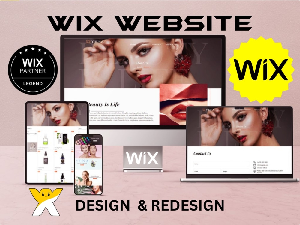 A create wix website design, redesign wix website | Upwork