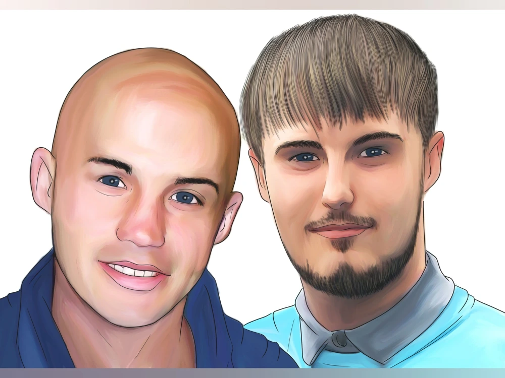 Realistic pencil sketch portrait from real photos | Upwork