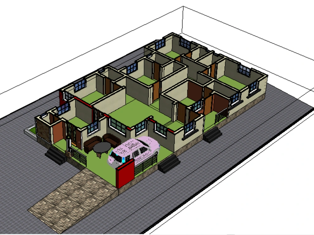 Professional revit architecture design, 2d and 3d, render, walkthrough ...