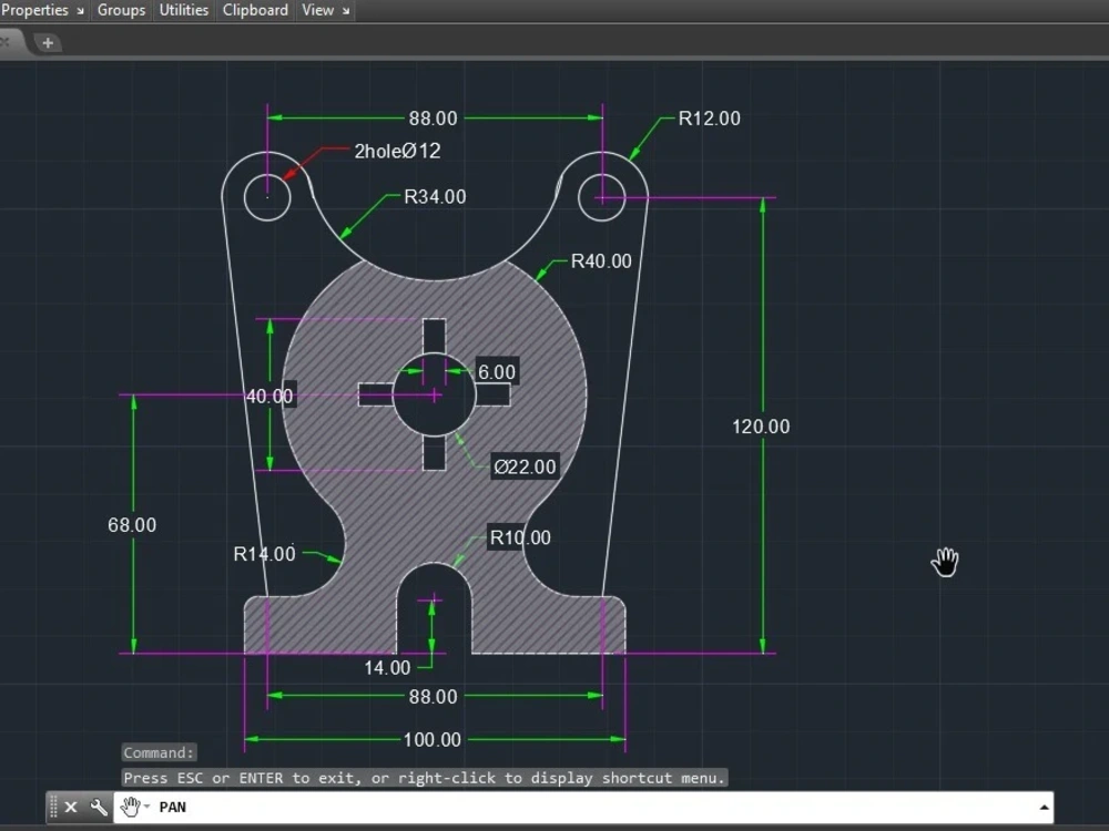 AutoCad related to 2d drawing | Floorplan and simple 3d structures ...