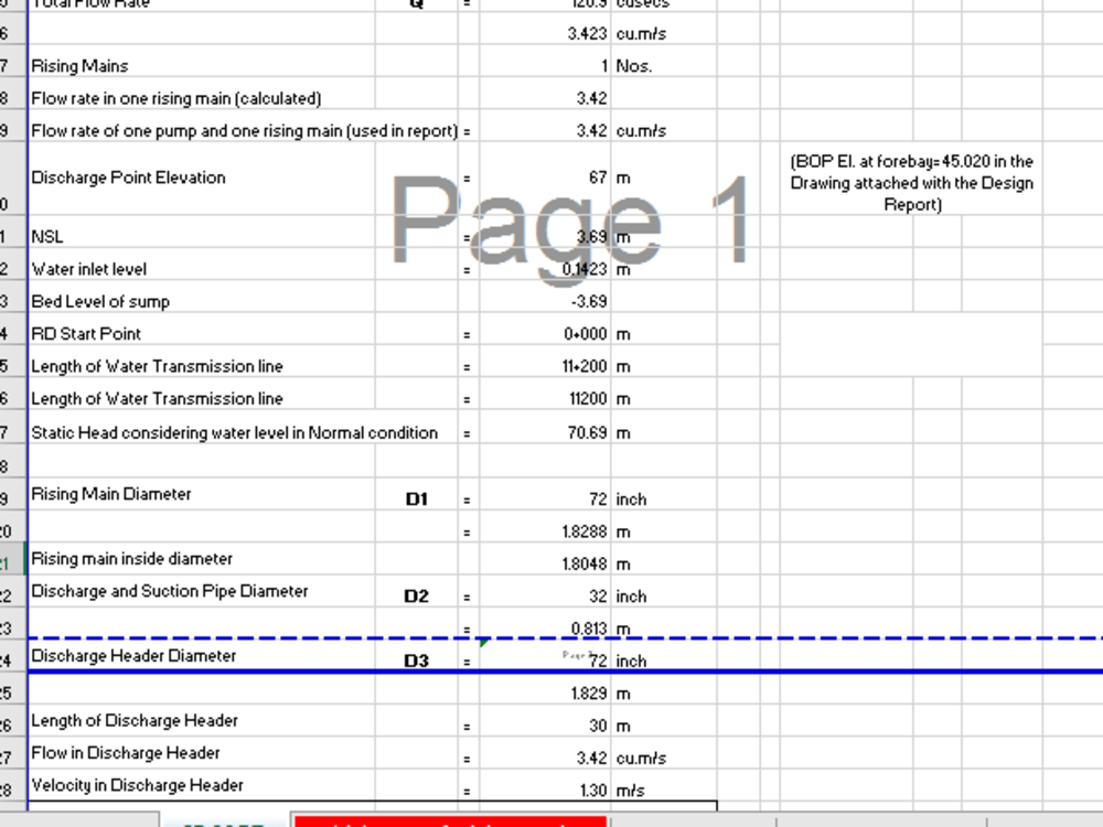 Pump station design calculations and drawings | Upwork