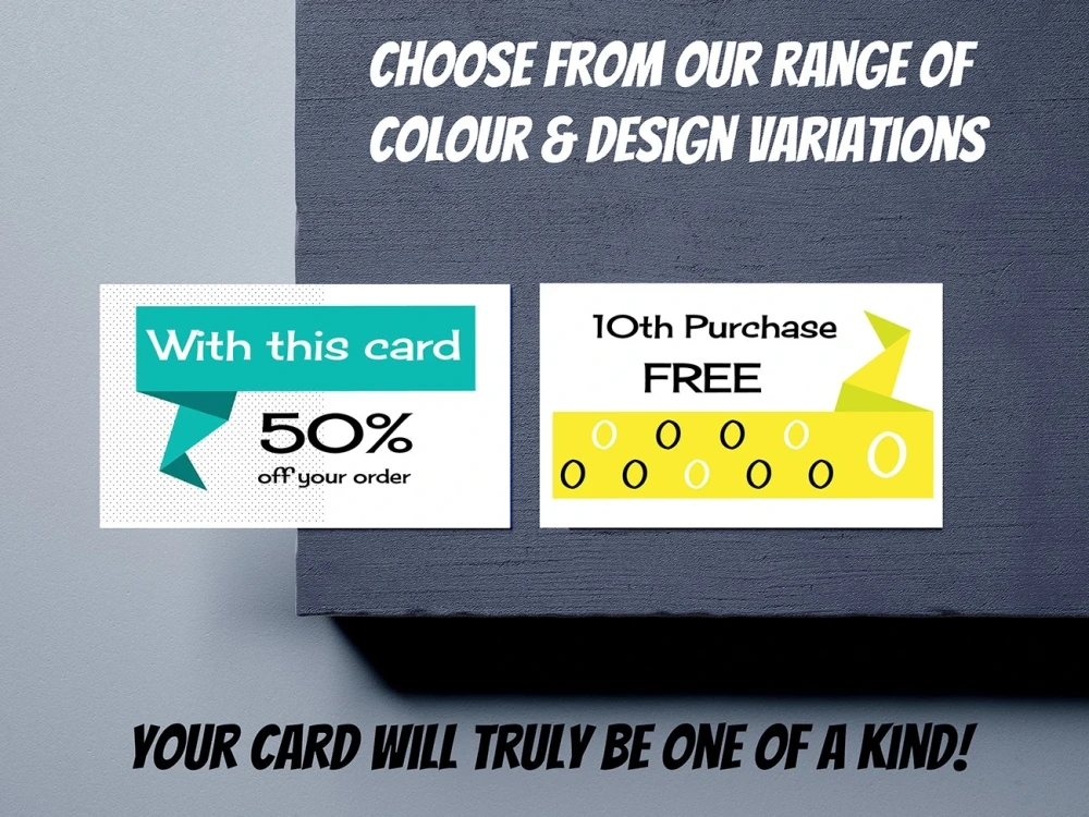 A business card, discount and loyalty card set | Upwork