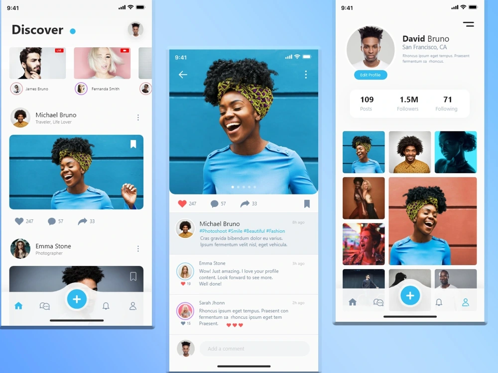 A UI/UX design of your mobile app idea | Upwork