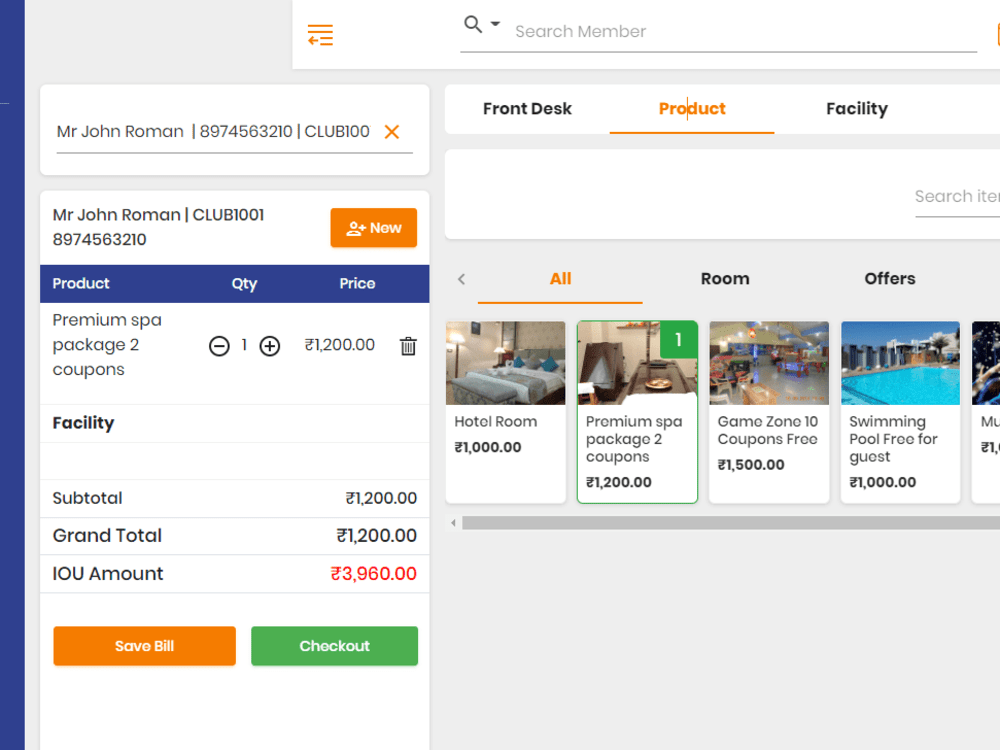 A Club management System with Mobile App | Upwork
