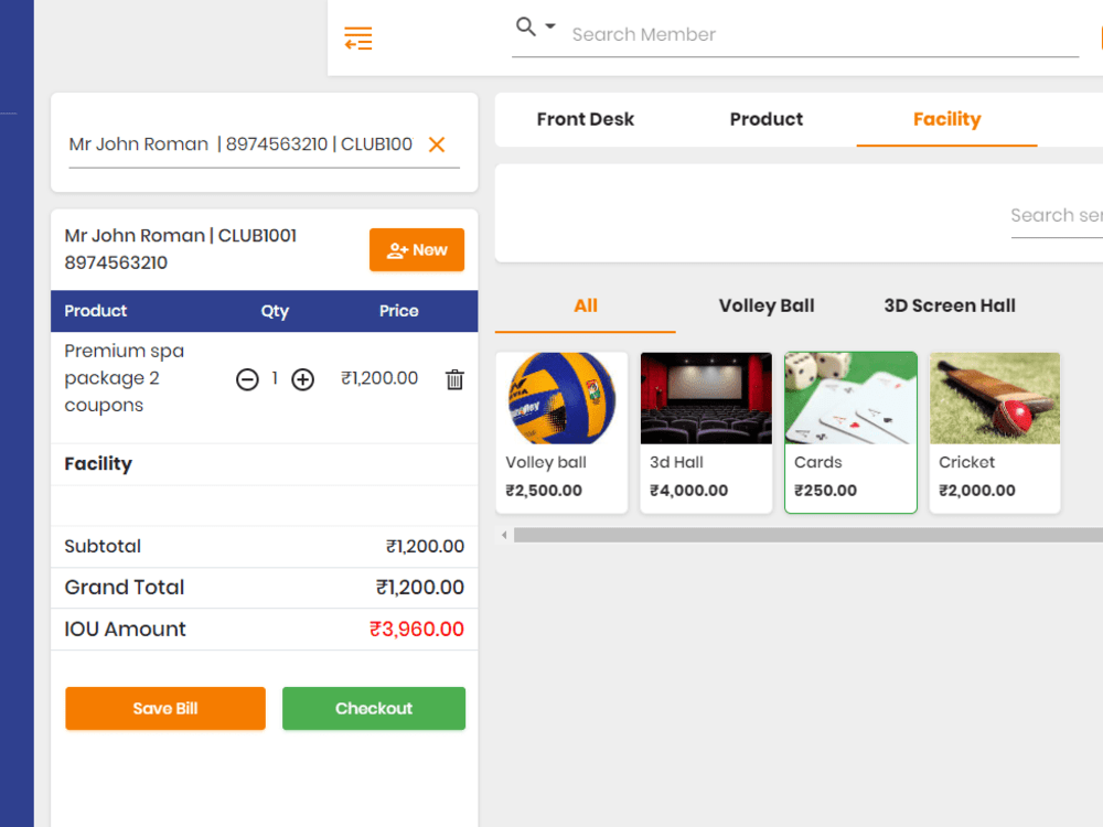 A Club management System with Mobile App | Upwork