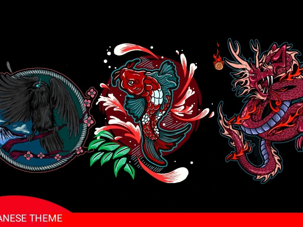 An original Japanese themed design licensed for your product needs | Upwork