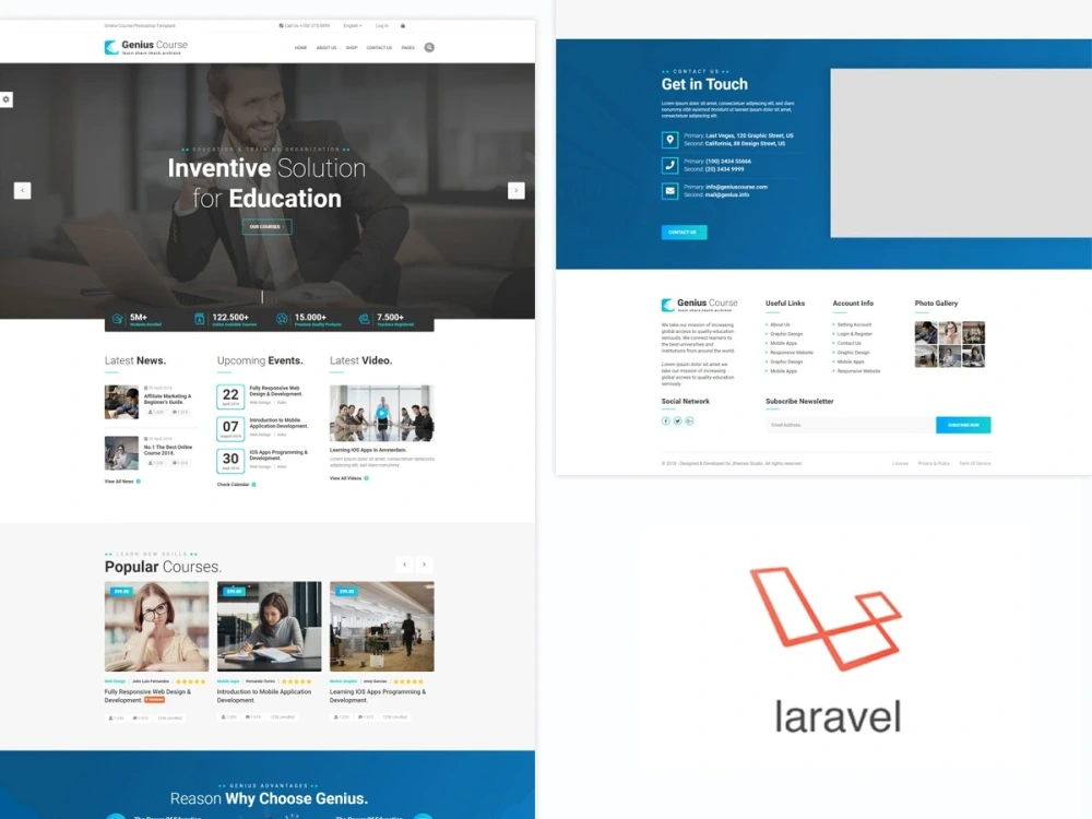 A fantastic Laravel web application | Upwork