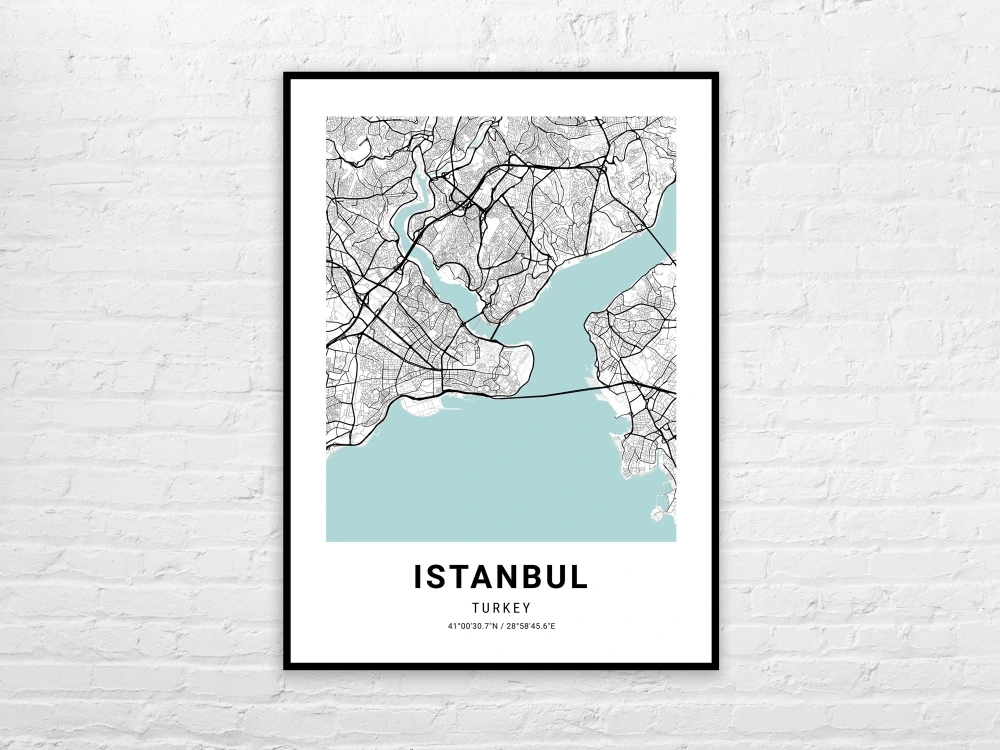 A custom city map poster. Vector file. High resolution. | Upwork