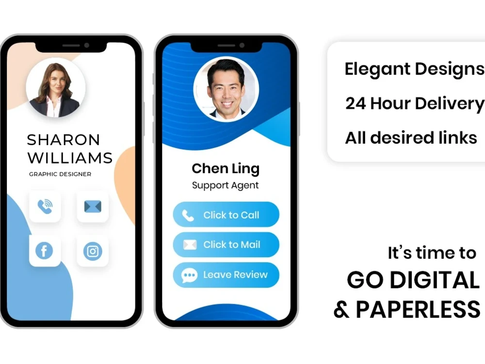 A digital, interactive business card (PDF) for your business/profession ...