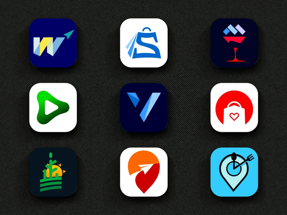 3 professional app logo and icon within 12 hours | Upwork
