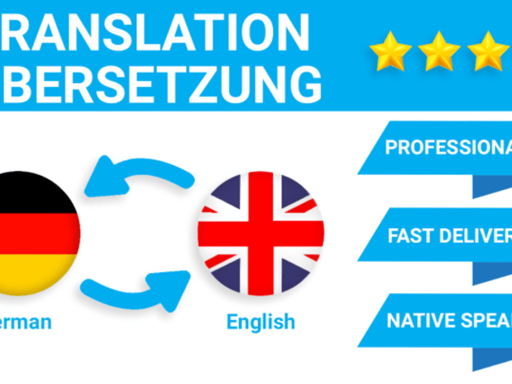 Professional translation of English into German and vice versa | Upwork