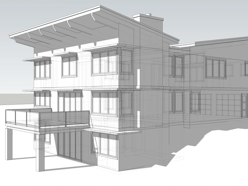 Professional SketchUp 3d model of your house project | Upwork
