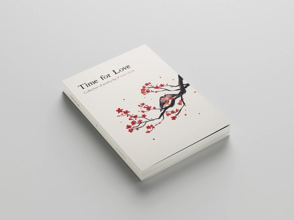An artistic poetry book cover design | Upwork