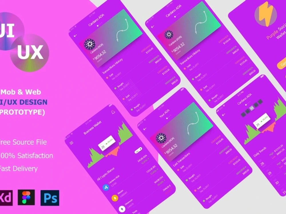 UI/UX design and prototyping for your mobile app and website | Upwork
