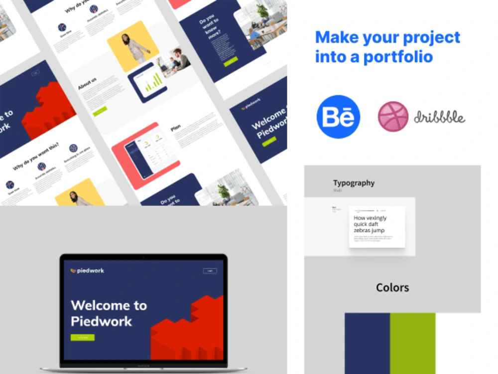 A mockup for portfolio project | Upwork