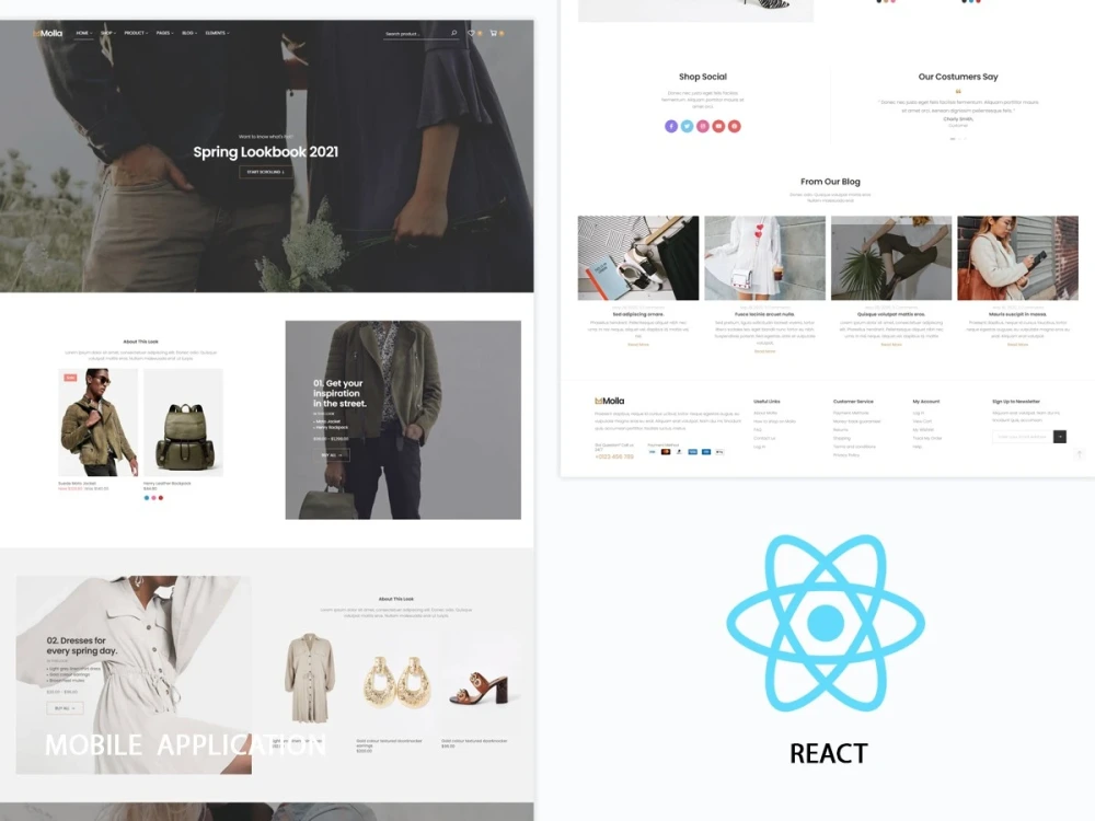 A modern web application developed by ReactJS | Upwork