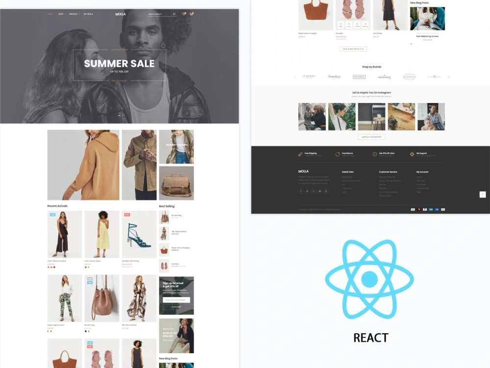 A modern web application developed by ReactJS | Upwork