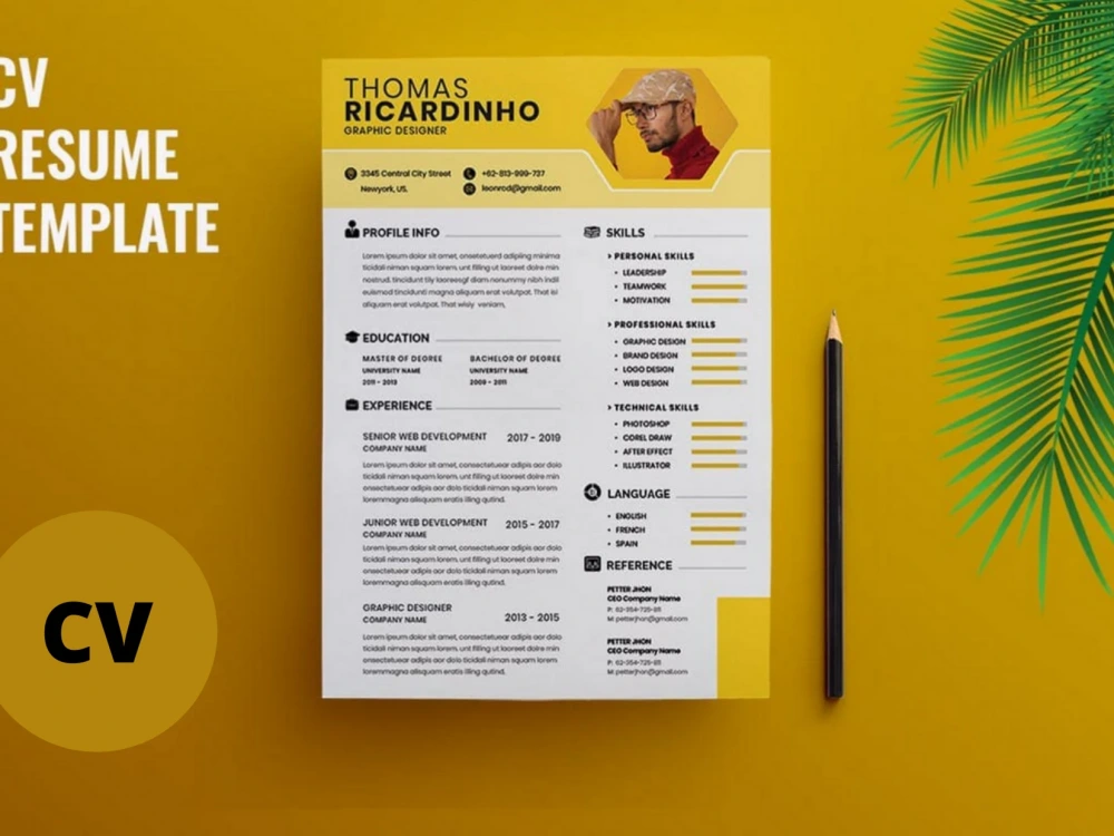 Design a professional job winning resume design or cv design | Upwork