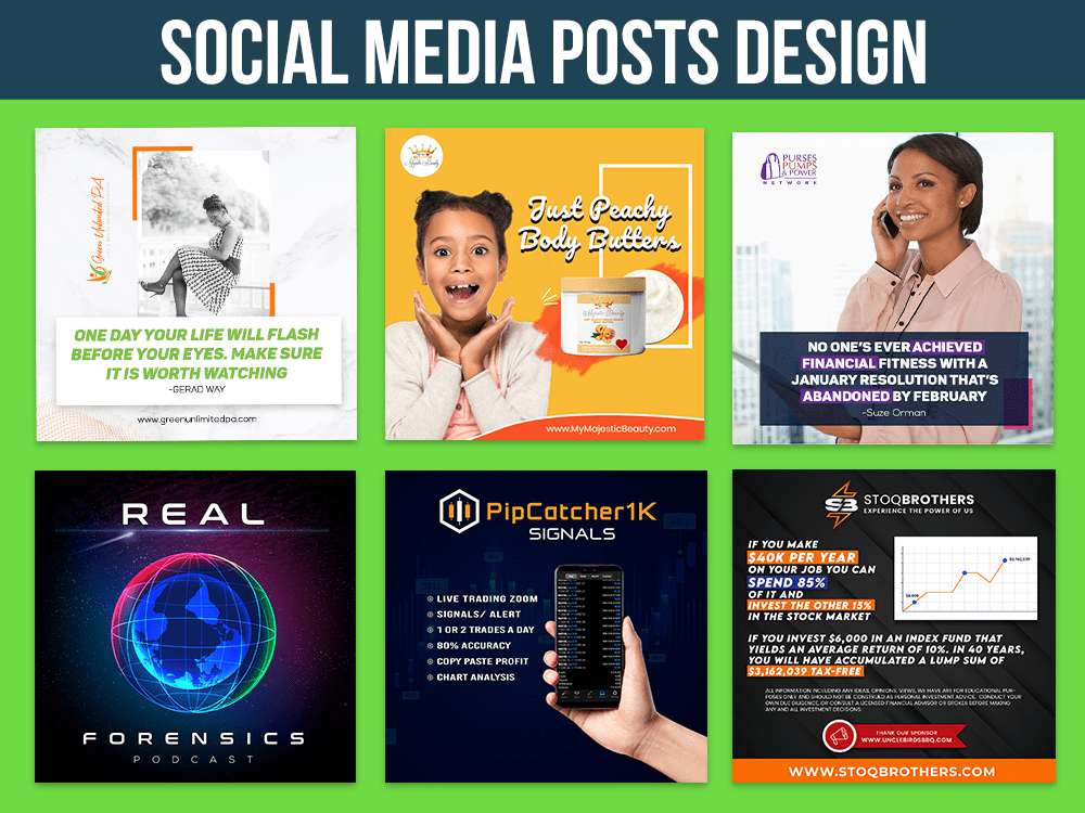 A Unique and Creative Social Media Post, Banner, Ads, Cover, Story ...