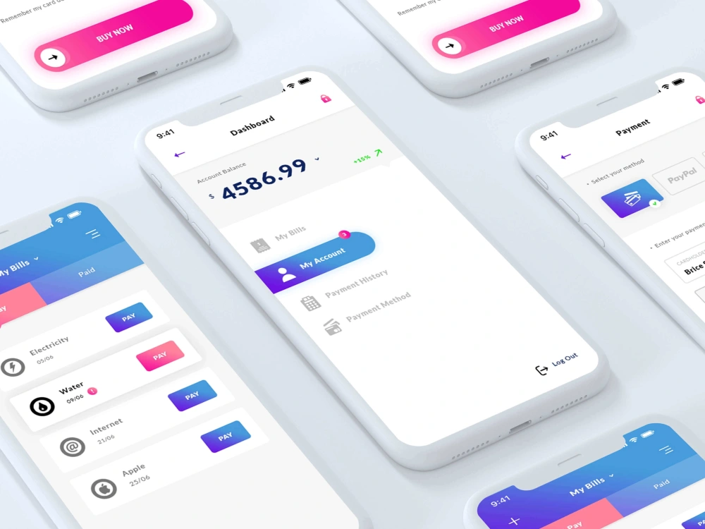 Modern and creative Mobile Application UI/UX Design in Figma | Upwork