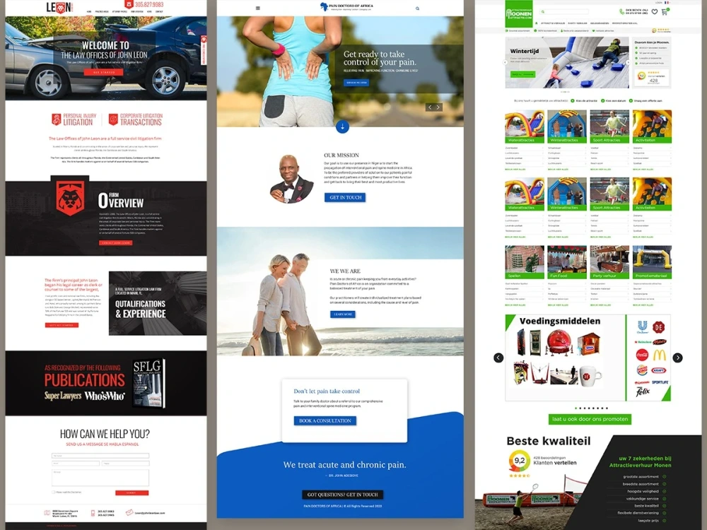 Website UI design OR Landing Page Design in PSD | Upwork