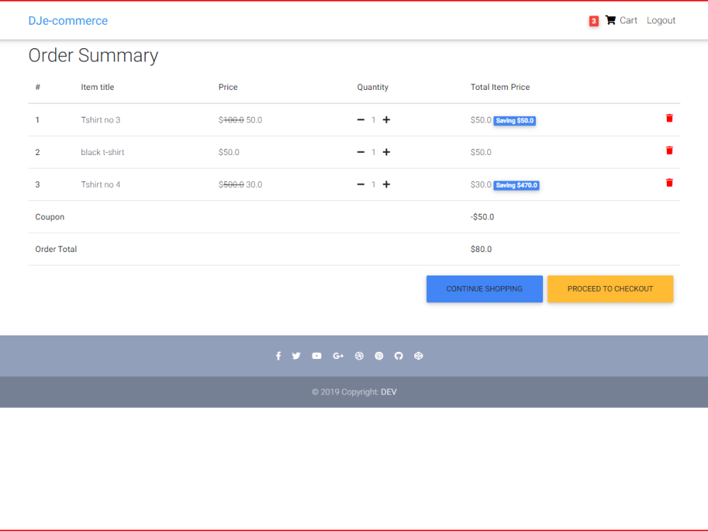 A Full Stack Web Application in Python Django + rest framework & React JS | Upwork