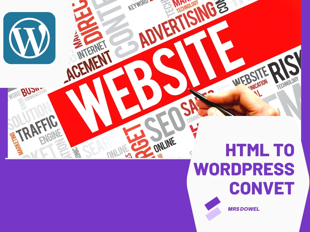 Convert HTML to WordPress with full functionality | Upwork