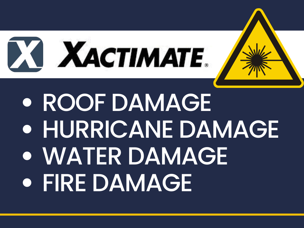 Roof hurricane water and fire damage estimate in xactimate for ...