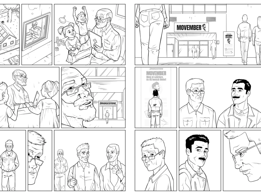 One professional and unique full color comic book page | Upwork