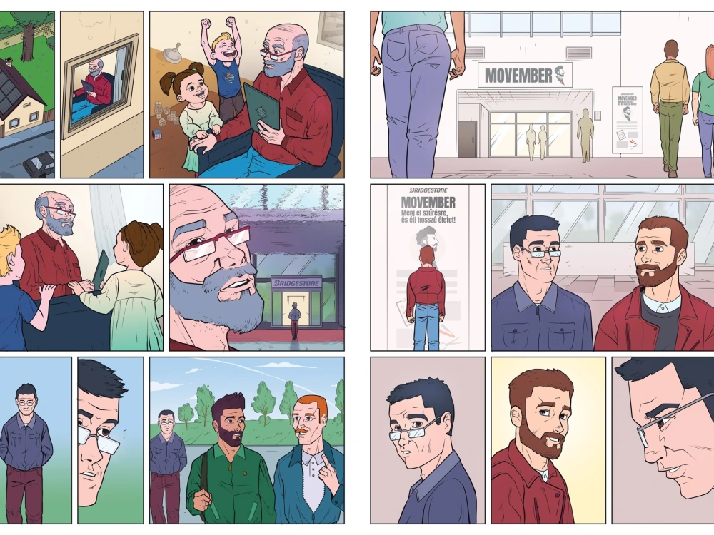 One professional and unique full color comic book page | Upwork