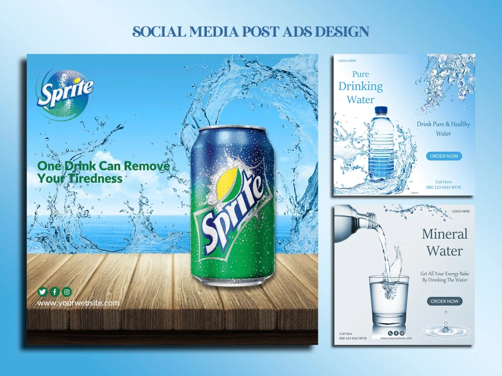 Attractive social media post ad design | Upwork