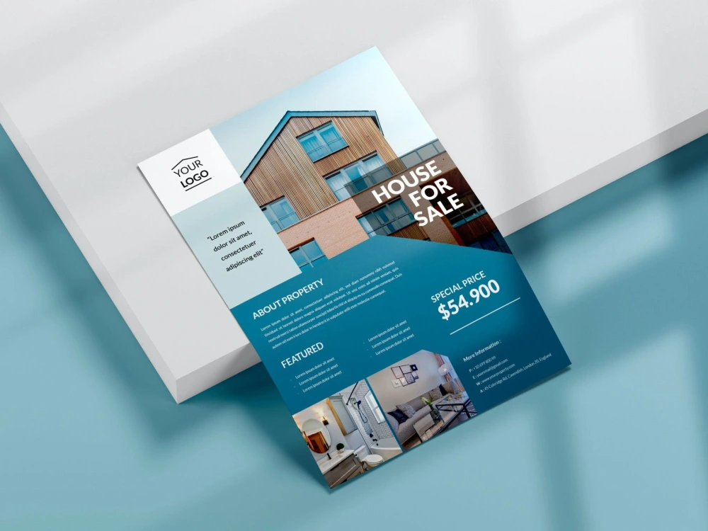 A Professional Flyer that Leaves a Great Impression on Your Customers ...