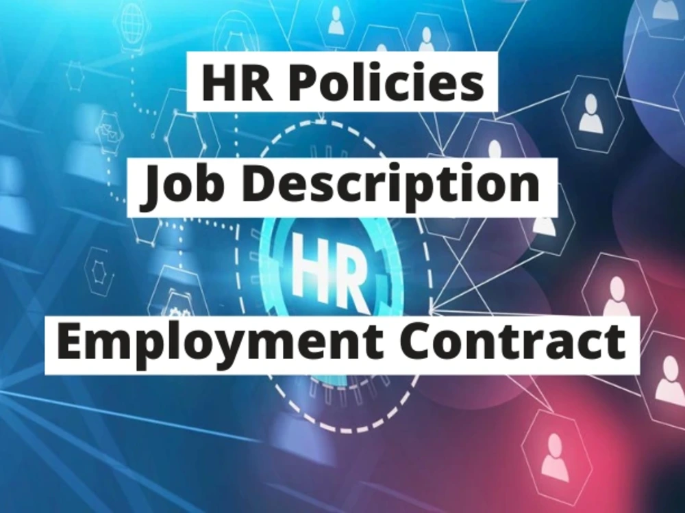 Job Descriptions and Employment Contracts written by HR Professional ...