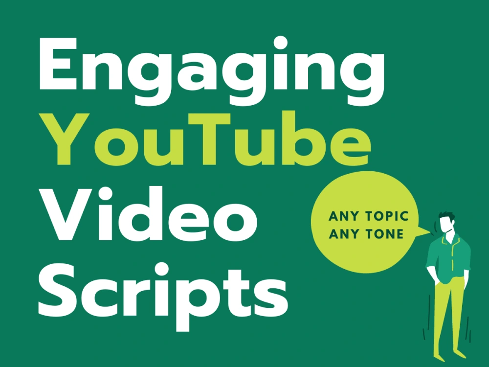 An engaging and unique YouTube video script | Upwork