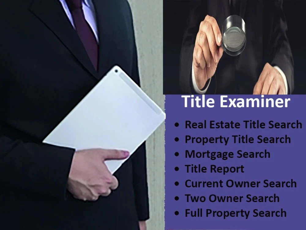 Title Search/Property searches and Chain of the title of US properties ...