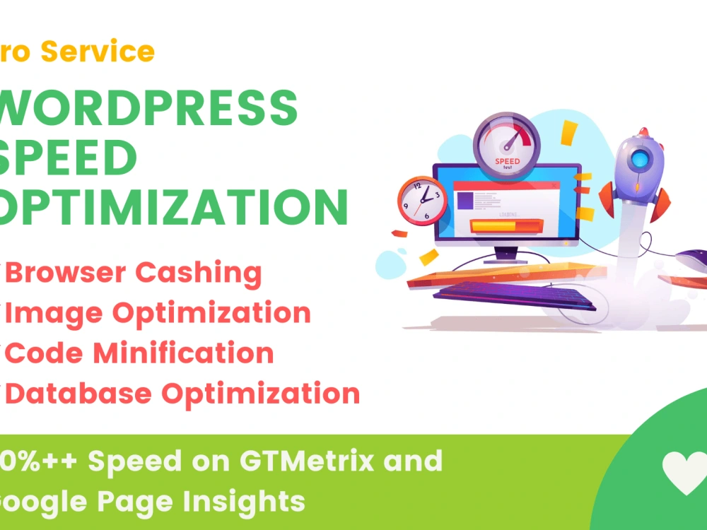 An increase in your website speed and performance | Upwork