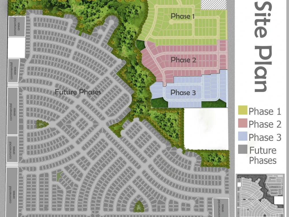 Architectural site plan design, CAD drawings, property subdivision lots ...